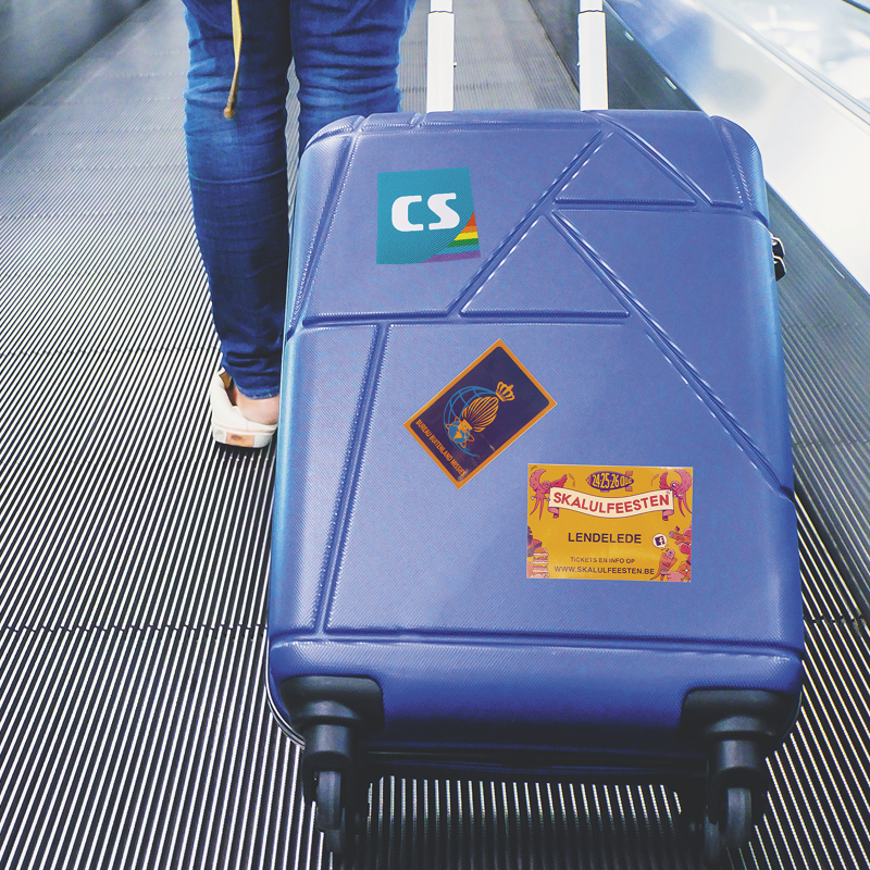 Stickers CMYK Full colour offset cut shape