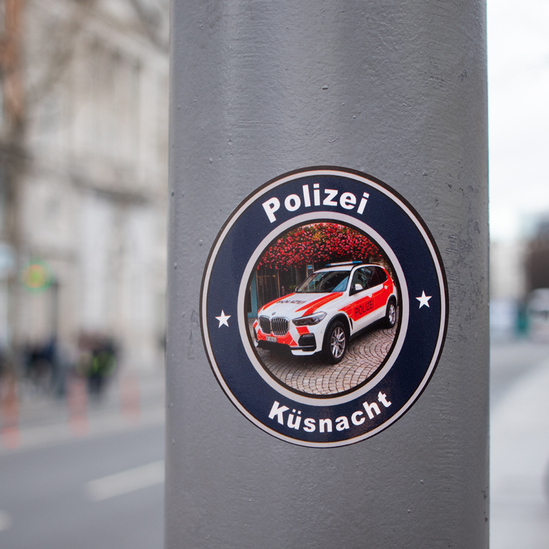 Stickers CMYK Full colour offset punched shape